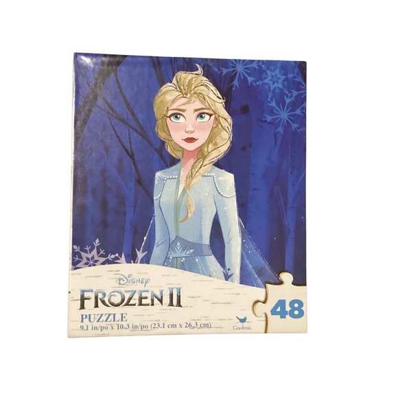 Disney | Toys | Disney Frozen Ii Elsa 48 Piece Jigsaw Puzzle Cardinal ...